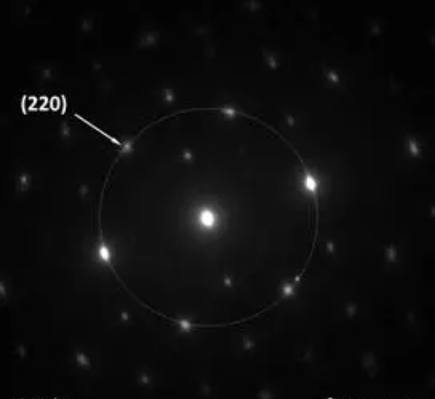 TEM的衍射图处理